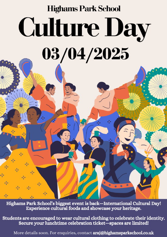 Highams Park School - International Cultural Day 2025